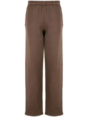 ENTIRE STUDIOS Washed Organic Cotton Track Pants - Brown