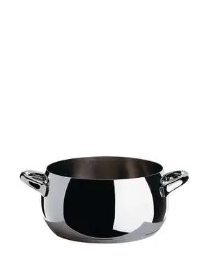 ALESSI Low Stainless Steel Casserole Pot