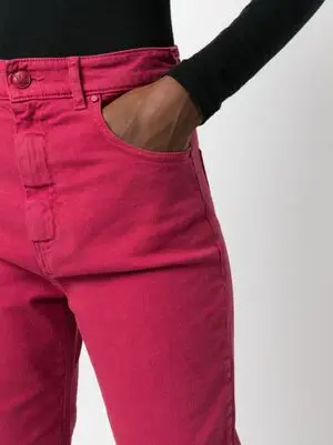 Max Mara Cropped Straight-leg Jeans