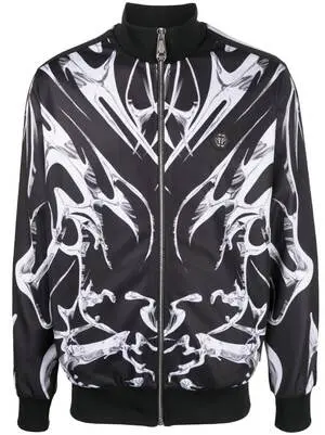 Philipp Plein High Neck Outerwear For Men