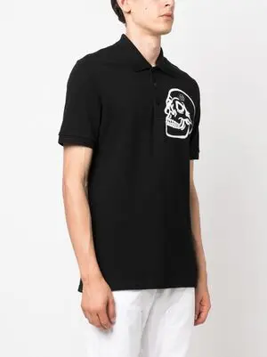 Philipp Plein Piqué Skull-detail Polo Shirt