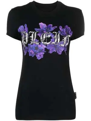 Philipp Plein Logo-print T-shirt - Black