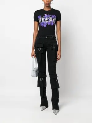 Philipp Plein Logo-print T-shirt - Black