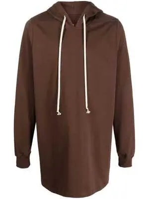 Rick Owens Drawstring Long Hoodie