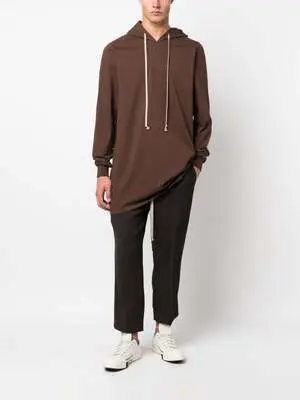 Rick Owens Drawstring Long Hoodie