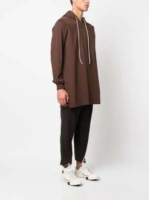 Rick Owens Drawstring Long Hoodie