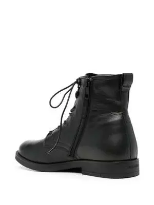 Calvin Klein Lace-up Leather Boots