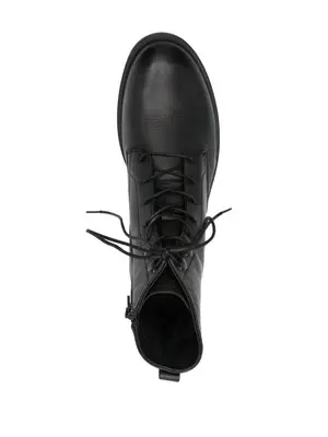 Calvin Klein Lace-up Leather Boots