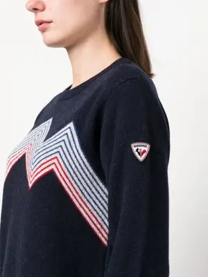 Rossignol Mountain Round-neck Sweater - Blue