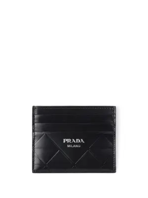 Prada Logo-print Cardholder - Black