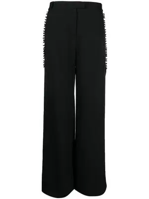 Simkhai Pleated Wide-leg Trousers