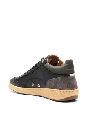 BLAUER. Logo Patch Sneakers
