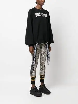 Just Cavalli Logo-print Sweatshirt