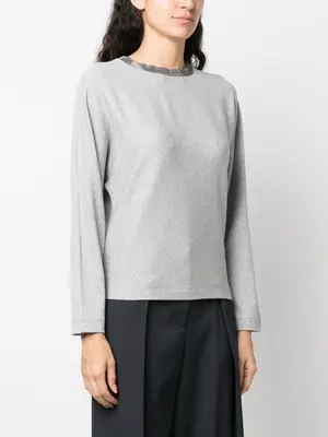Fabiana Filippi Beaded Crew-neck Jumper