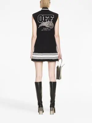 Off-White Meteor Varsity Mini Dress