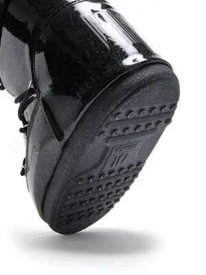 Moon Boot Icon Glitter Snow Boots - Black