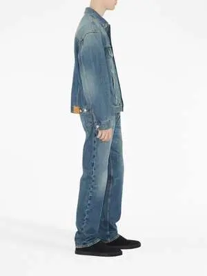 Burberry Straight-leg Denim Trousers