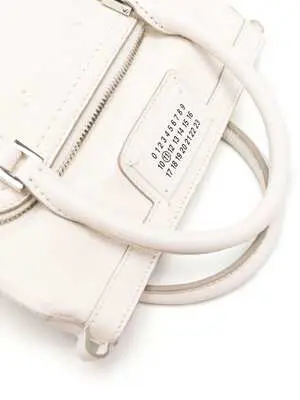 MAISON MARGIELA Micro 5ac Classique Top-handle Bag - Neutrals
