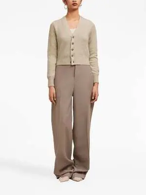 AMI Paris Heart-embroidered Cardigan