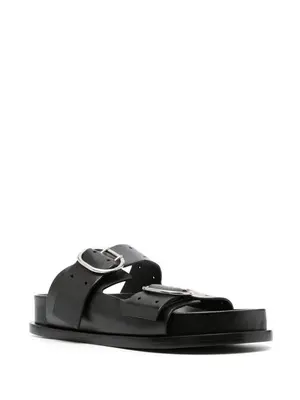 JIL SANDER Buckle-fastening Flat Sandals