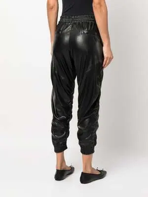 MARANT ETOILE Bolena Cropped Trousers - Black
