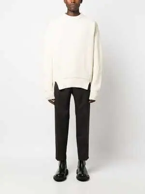 JIL SANDER Tapered-leg Tailored Trousers - Brown