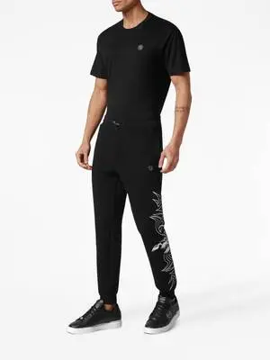 Philipp Plein Scorpion Cotton Track Pants