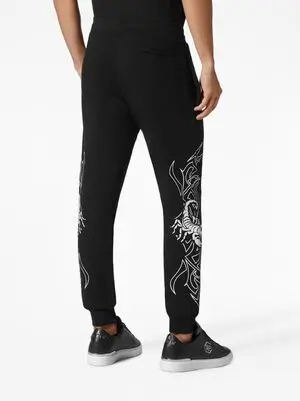 Philipp Plein Scorpion Cotton Track Pants
