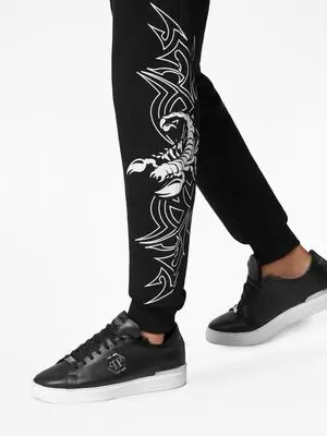 Philipp Plein Scorpion Cotton Track Pants