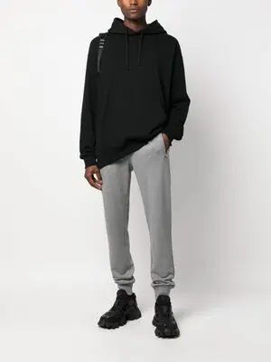 Dolce & Gabbana Drawstring Cotton Track Pants - Grey