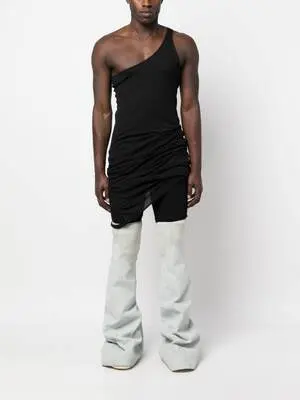 Rick Owens Double Ziggy Cotton Tank Top