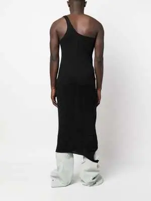 Rick Owens Double Ziggy Cotton Tank Top