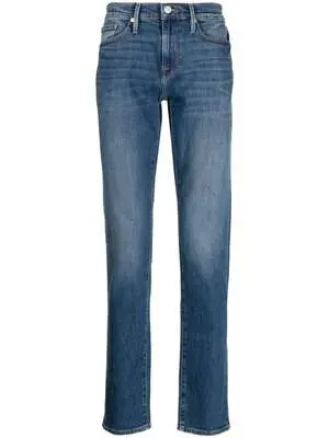 FRAME Mid-rise Slim-fit Jeans