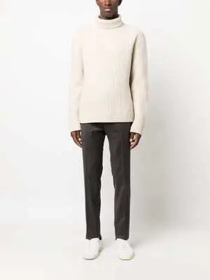 PT TORINO Tailored Trousers - Brown