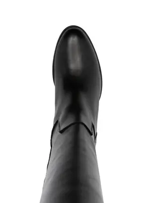 VIA ROMA 15 Venice Leather Knee-high Boots