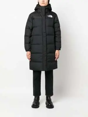 The North Face Nuptse Hooded Puffer Coat - Black