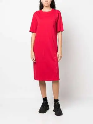 Armani Exchange Logo-embroide T-shirt Dress
