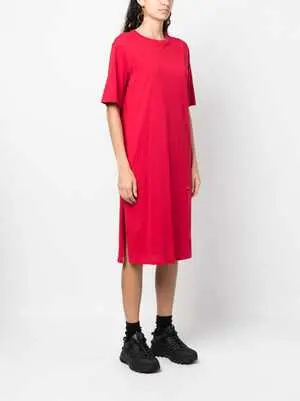 Armani Exchange Logo-embroide T-shirt Dress