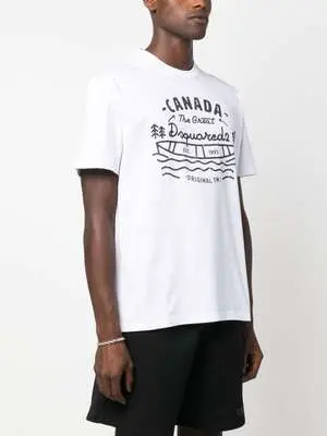 Dsquared2 Logo-print Cotton T-shirt