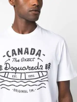 Dsquared2 Logo-print Cotton T-shirt