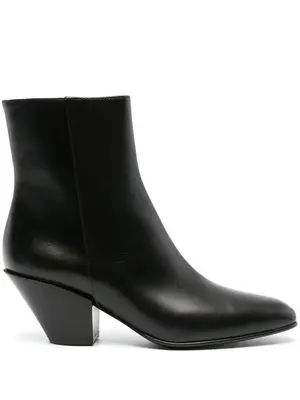 Roberto Festa Allyk 70mm Leather Ankle Boots