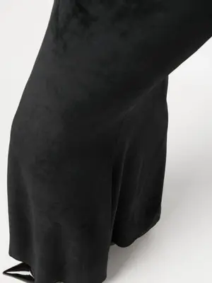 Gcds Velvet Maxi Skirt