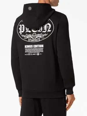 Philipp Plein Scorpion Graphic Zip-up Hoodie
