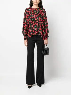 Dolce & Gabbana Cherry-print Blouse