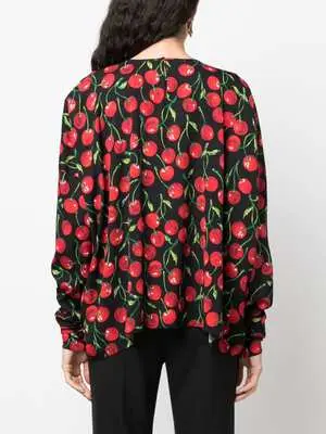 Dolce & Gabbana Cherry-print Blouse
