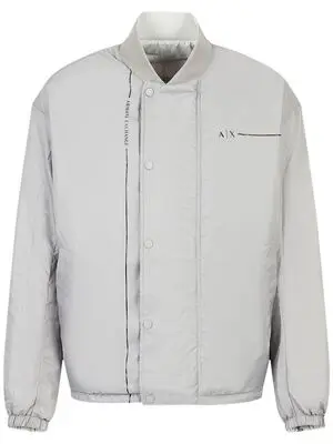Armani Exchange Reverible Hooded Bomber Jacket