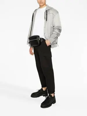 Armani Exchange Reverible Hooded Bomber Jacket