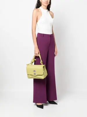 ZANELLATO Postina Piuma Knot Tote - Green