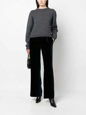 Antonelli Firenze Elasticated-waist Velvet Trousers