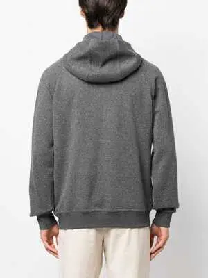 Brunello Cucinelli Logo-print Zip-up Hoodie